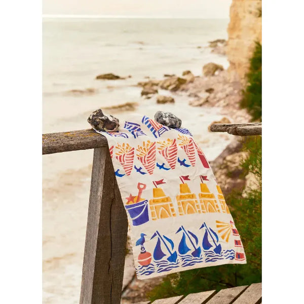 Emma Bridgewater Seaside Icons Tea Towel - Abraxas Cookshop