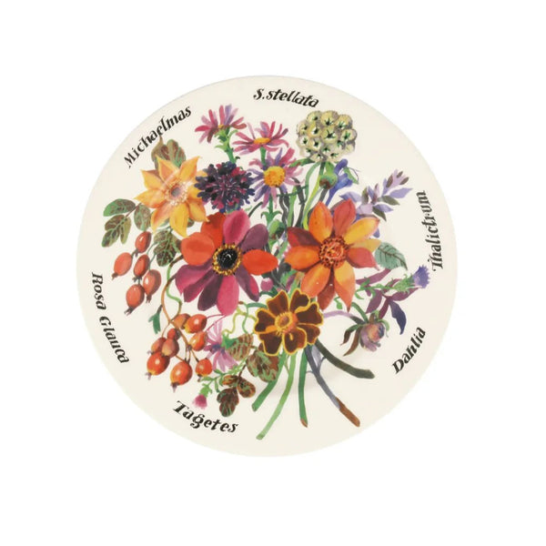 Emma Bridgewater Autumn Flowers 8.5" Side Plate - Abraxas Cookshop