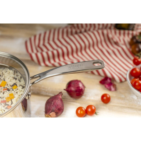 Kuhn Rikon Stainless Steel Allround Plus Strain Saucepan Set - Abraxas ...