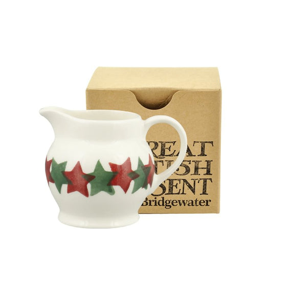Emma Bridgewater Christmas Stars Tiny Jug Decoration in Box - Abraxas ...
