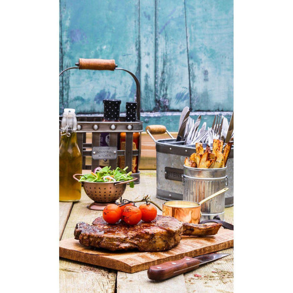 KitchenCraft Industrial Kitchen Galvanised Utensil Holder - Abraxas ...