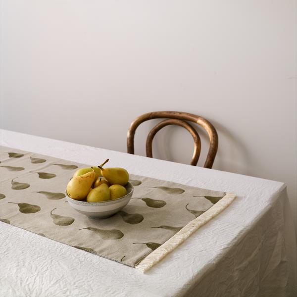 Raine & Humble Pear Pear Table Runner - Abraxas Cookshop